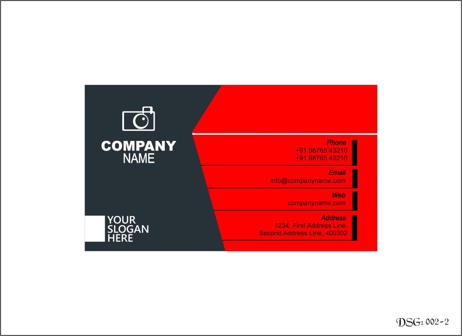 Visiting Card Templates - Photo Click Club
