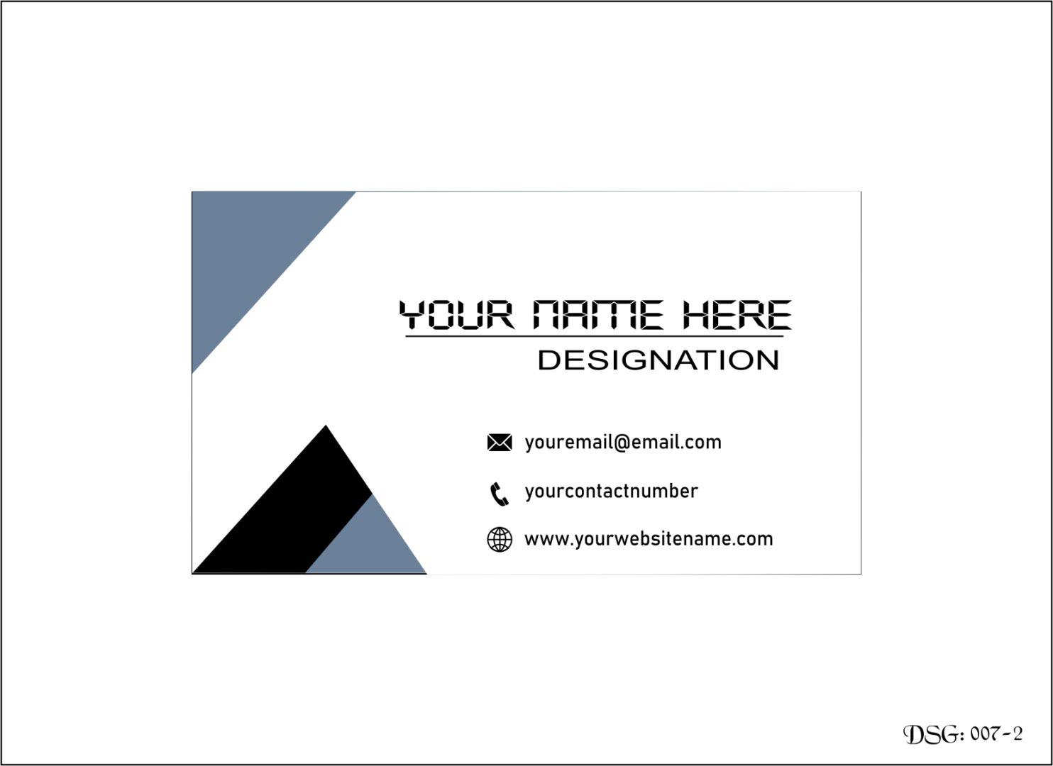 Visiting Card Templates - Photo Click Club